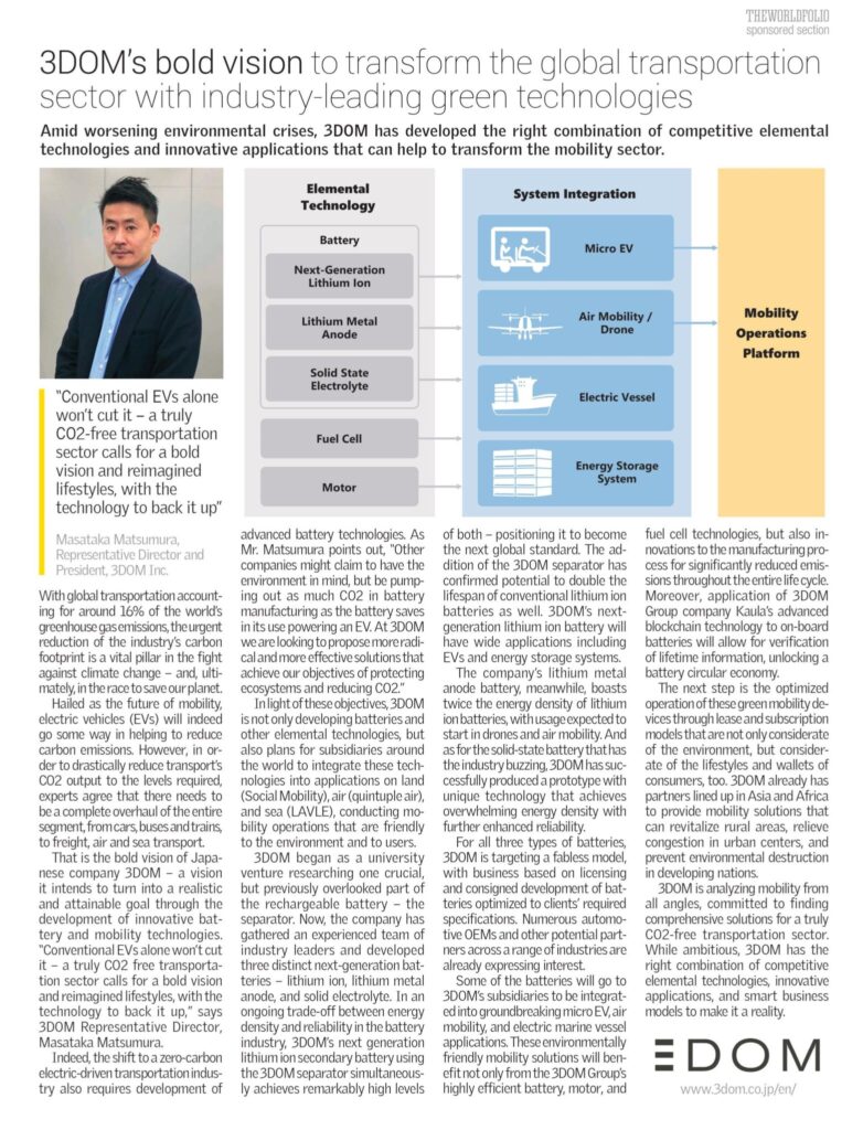 3DOM Featured in Newsweek | 3DOM Alliance Inc.